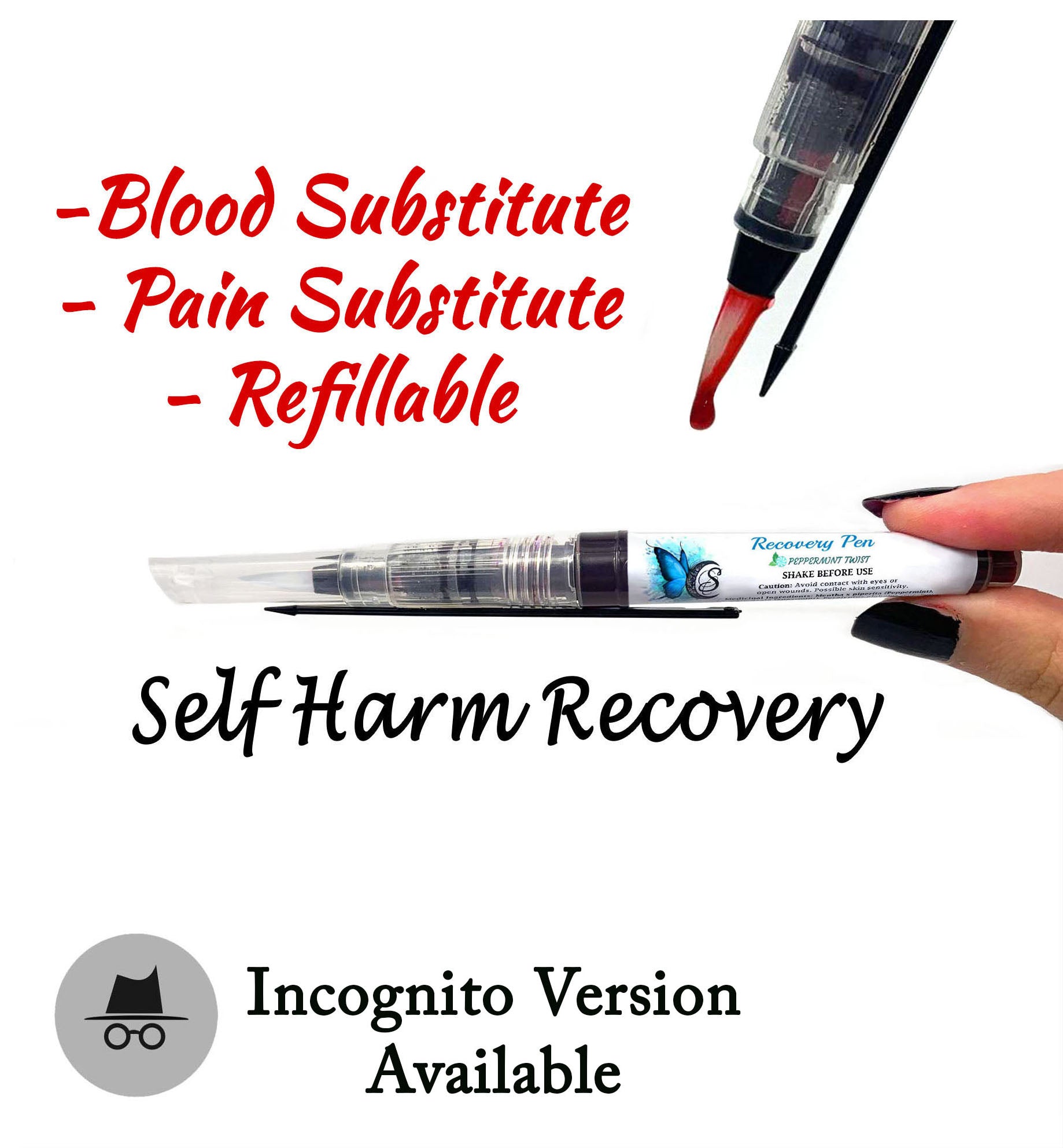 Self-Harm Recovery Pen – Symphony Light Art